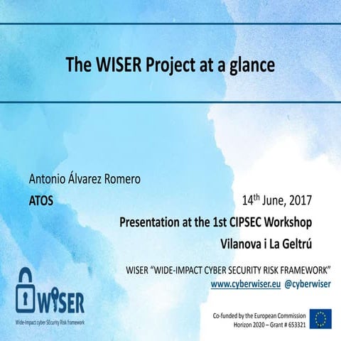 The WISER Project at a glance | PPT