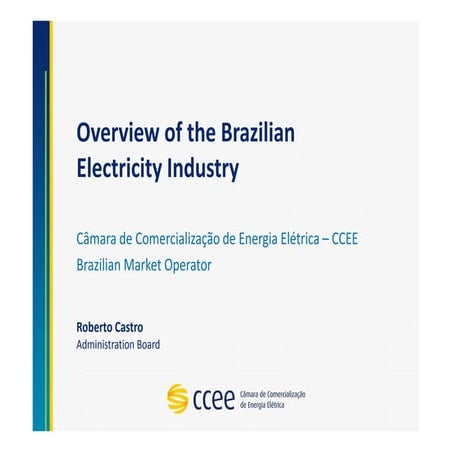 Overview of the Brazilian Electricity Industry | PDF