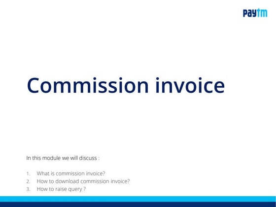 Commission invoice | PDF | Business and Finance