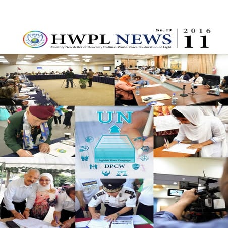 HWPL Newsletter 2016 February | PDF