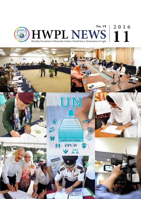 HWPL Newsletter 2016 April | PDF