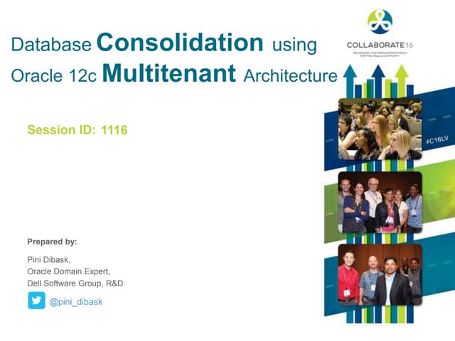 Database Consolidation Using Oracle Multitenant Pptx Databases