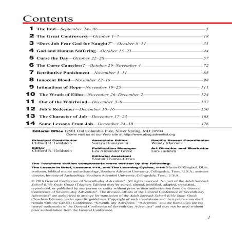 2016 4th Quarter - Sabbath School Bible Study Guide | PDF