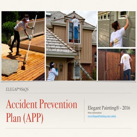 2016 accident prevention plan (app) | PPT