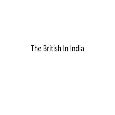 3. Imperialism in India | PPT