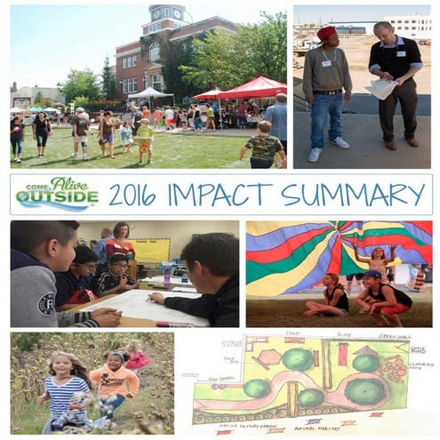 2016 Come Alive Outside Impact Summary | PDF