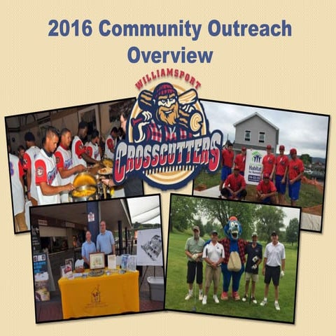 2016 Community Outreach Report | PPTX