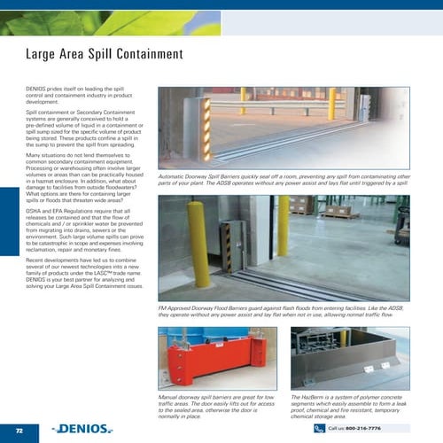 Large Area Spill Containment | PDF