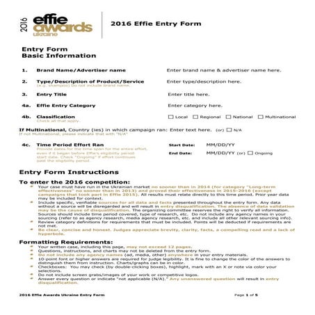 2016 effie entry_form_written_case | PDF