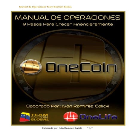 2016 manual de operaciones | PDF