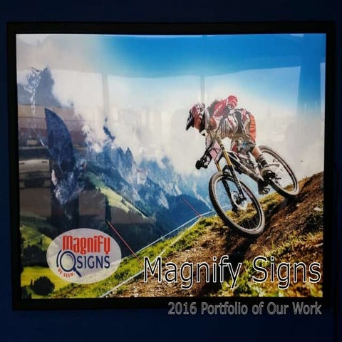 Magnify Signs 2016 Portfolio | PPTX