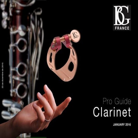 PRO Guide BG France Clarinet | PDF