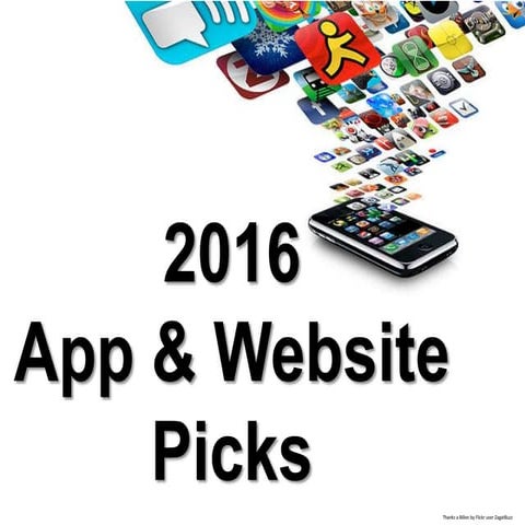 2016 App and Website Picks | PPTX