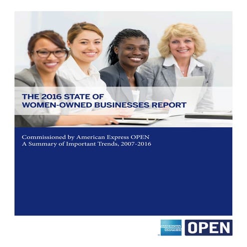 Women Business Owner Statistics | PDF