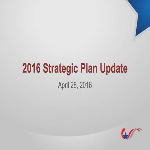 2016 City Council Strategic Plan Update | PPTX