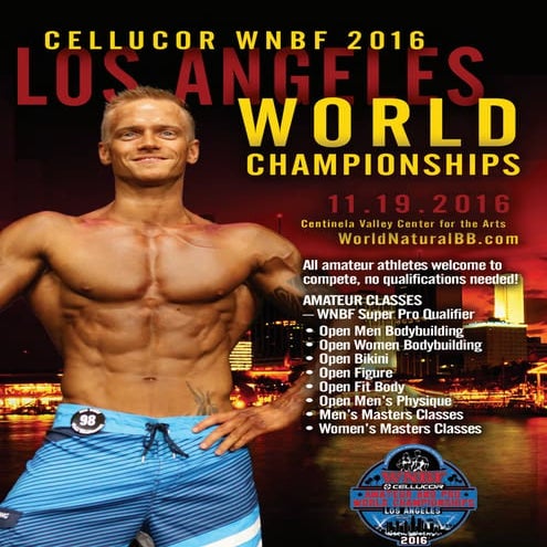 WNBF 2016 World Championships | PDF | Bodybuilding | Sports