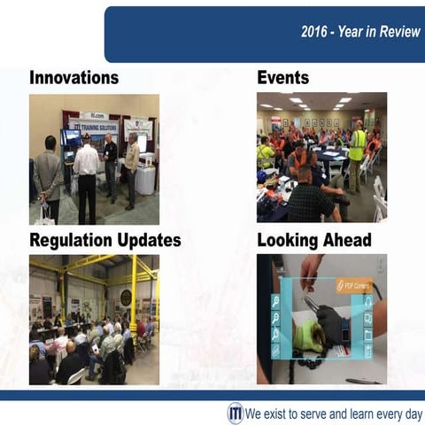 ITI Year in Review - 2016 | PPTX | Business Expos & Conferences | Events