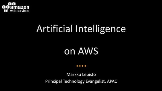 AWS AI Services 101 | PDF | Cloud Computing | Internet