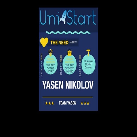 UNISTART - WEEK 1 | PPT