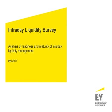Intraday liquidity risk – are you prepared? | PPTX