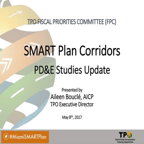 FPC Meeting - SMART Plan Corridors Update presentation | PPTX