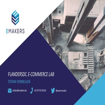 E-commerce Lab van Flanders DC (Gent) | PPT