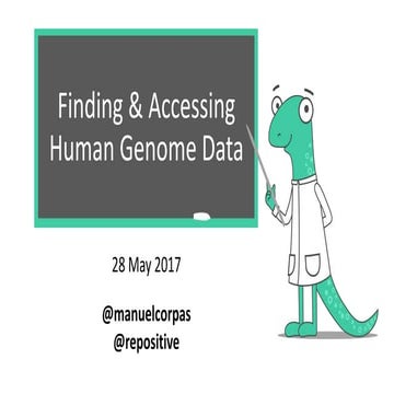 Finding and accessing human genome data with Repositive | PPTX