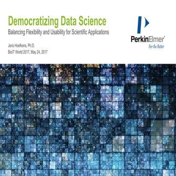 Democratizing Data Science: Balancing Flexibility and Usability for Scientific Applications ...