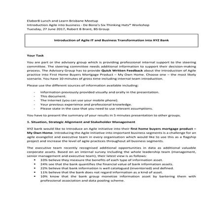 Agile Transformation Case Studies | PDF