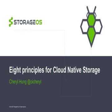 Eight principles of cloud native storage | PDF