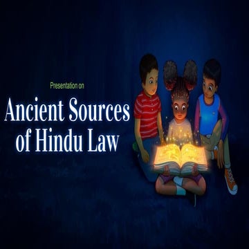 Ancient Sources of Hindu Law by Md. Mehedi Hasan | PDF