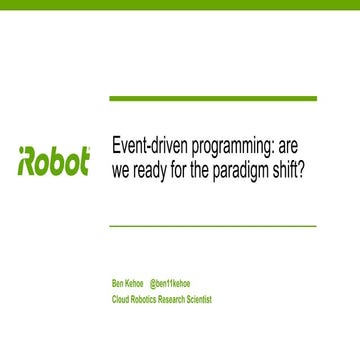 Serverless Event-Driven Programming: Are We Ready for the Paradigm ...