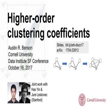 Higher-order clustering coefficients | PPTX | Social Networking | Internet