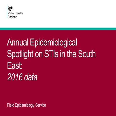 STI data for south east 2016 | PPT