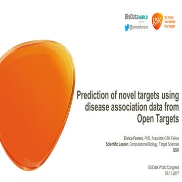 Prediction of novel targets using disease association data from Open ...