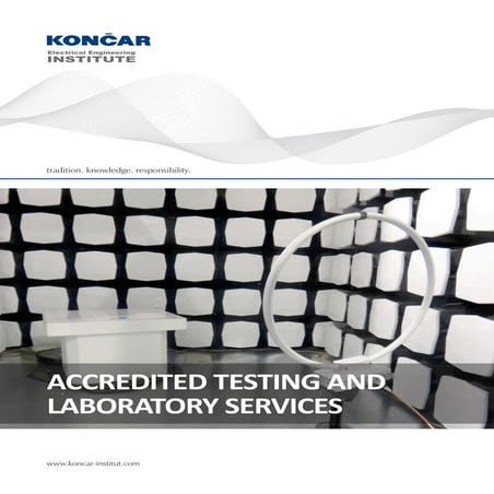 Accredited laboratory and testing services | PDF