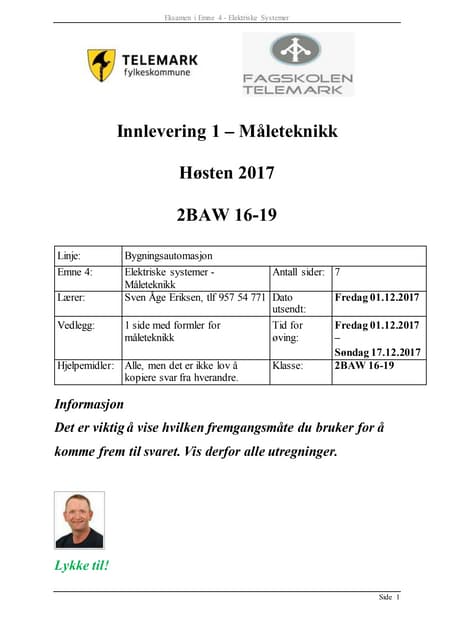 Fronter oversikt måleteknikk | PPT