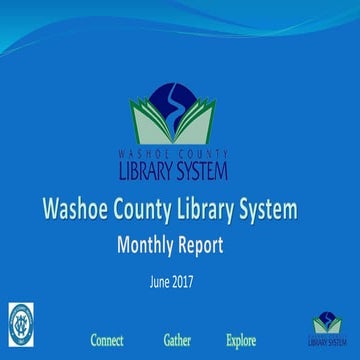 Washoe County Library System 2023 Annual Report Presentation | PPTX