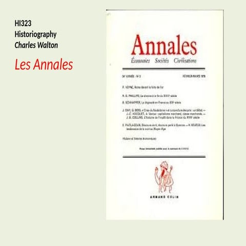 2017-annales-walton history of history theory | PPTX