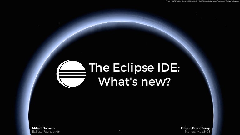 The Eclipse IDE: What's new in the 2017 release?