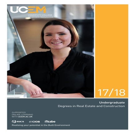 UCEM 2017 Undergraduate Prospectus | PDF