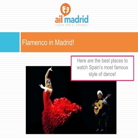 Flamenco in Madrid | PPTX
