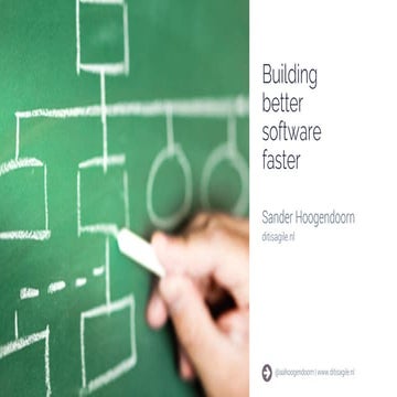 Building Better Software Faster Ppt