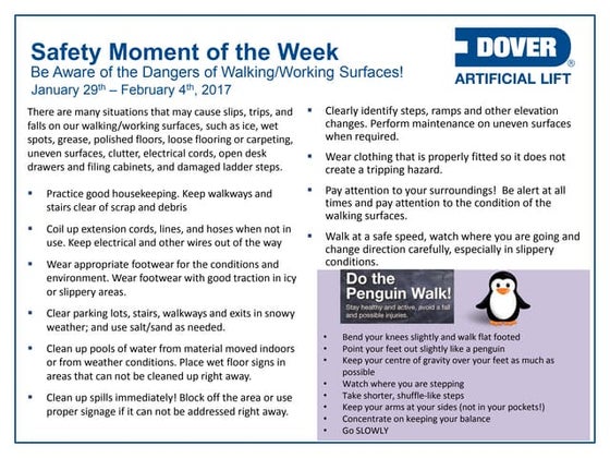 Slips, Trips, and Falls - Workplace Safety | PPT | Death, Injury, or ...