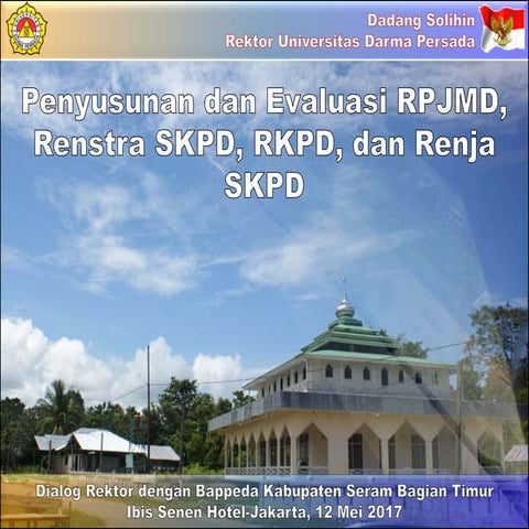 Penyusunan dan Evaluasi RPJMD, Renstra SKPD, RKPD, dan Renja SKPD | PDF