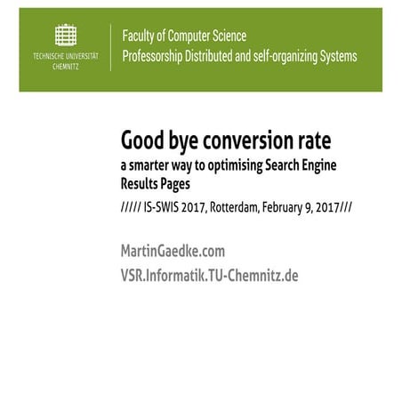 Martin Gaedke presentations