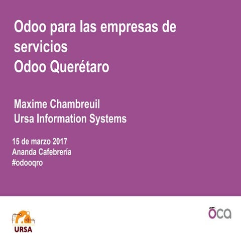 ISO (and other standard) Management Systems with OpenERP | ODP