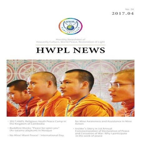 HWPL Newsletter 2017 April | PDF