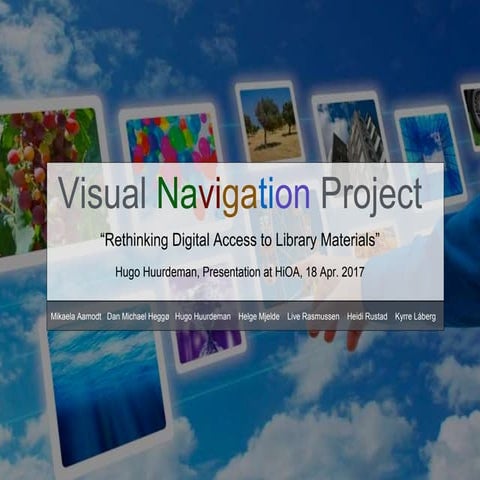 Visual Navigation Project - Rethinking Digital Access to Library ...