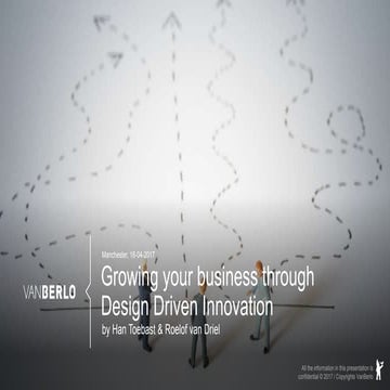 Growing your business through design driven innovation | PPTX